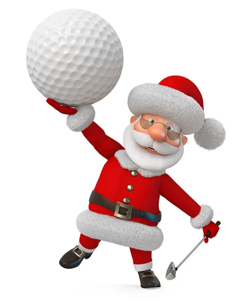 Santa golf Stock Photos, Royalty Free Santa golf Images | Depositphotos