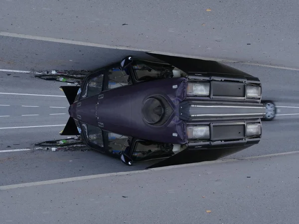 Upside down car Stock Photos, Royalty Free Upside down car Images ...