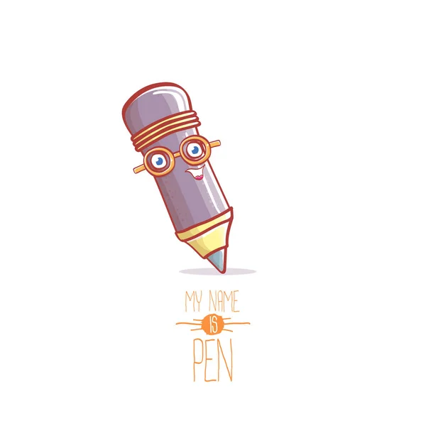 Pluma de dibujos animados imágenes de stock de arte vectorial ...