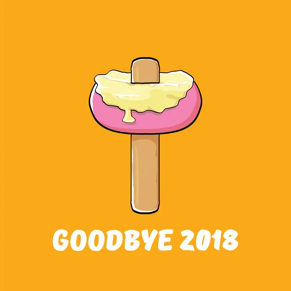 Goodbye 2018 Vector Art Stock Images | Depositphotos