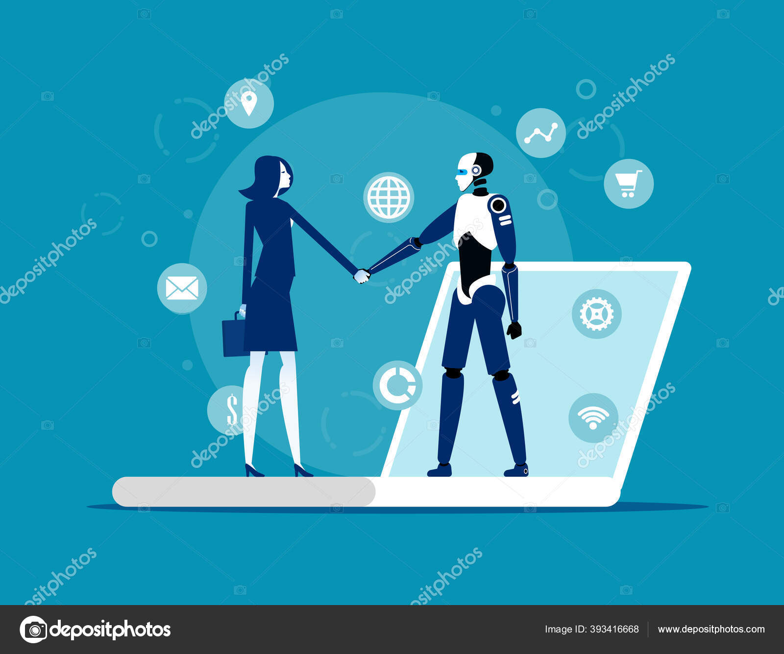 Human Interactive Tech Interaction Artificial Intelligence Technology ... Human Interactive Tech Interaction Artificial Intelligence Technology ...