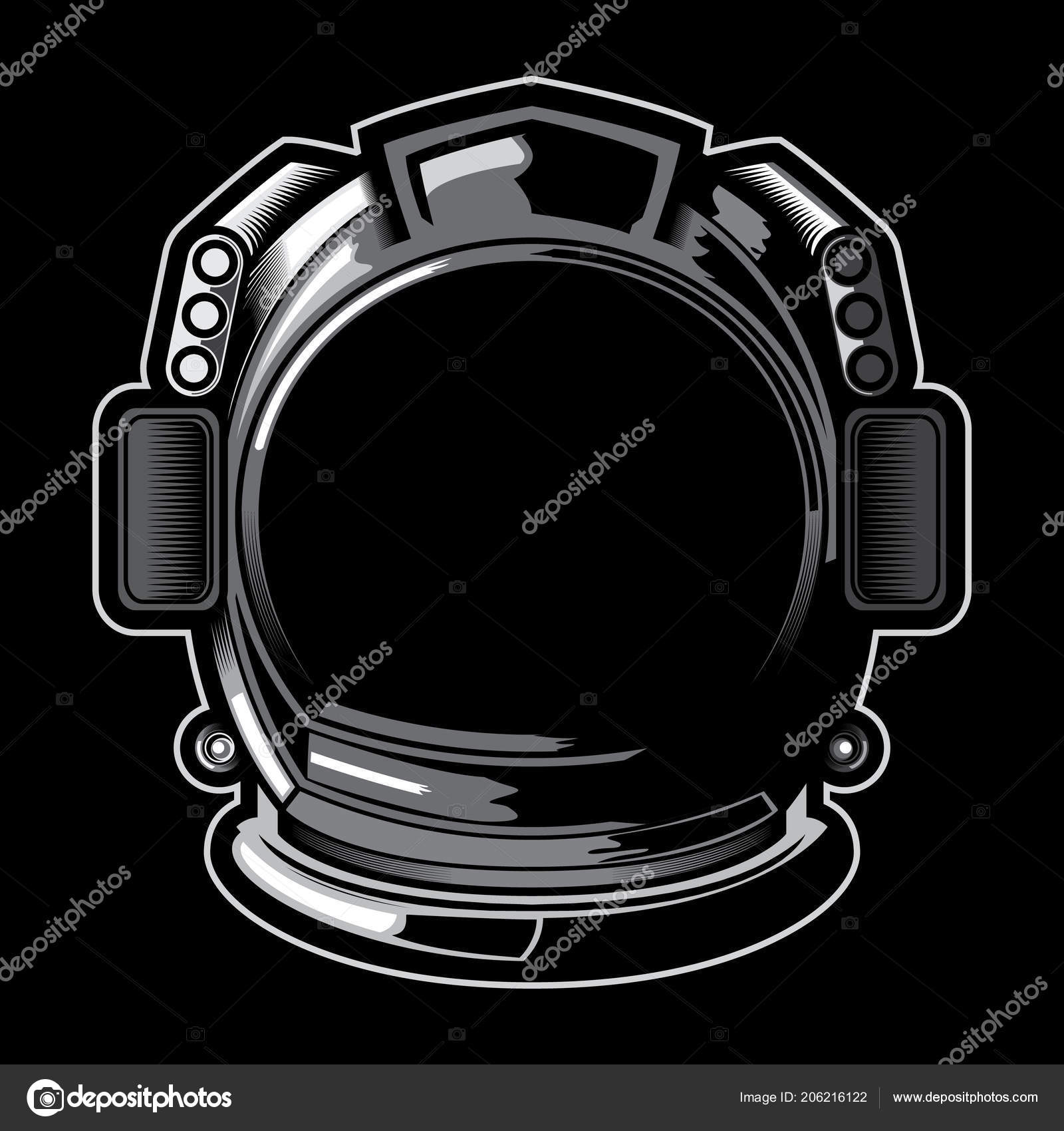 Astronaut Helmet Vector