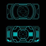 Control Panel Abstract Technology Futuristic Interface Hud Black ...