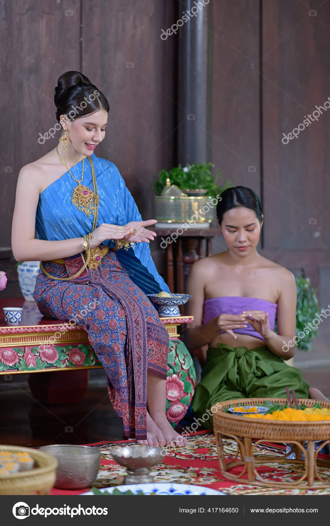 Traditional Thai People