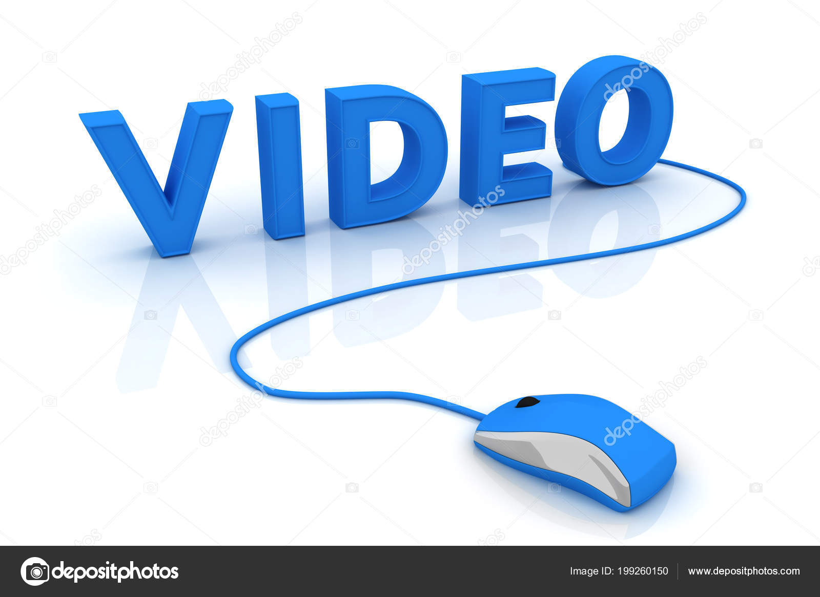 Computer Mouse Word Audio Image Renderer — Stock Photo © sirgunchik ...