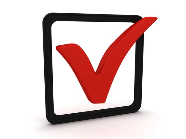 Giant Red Check Mark