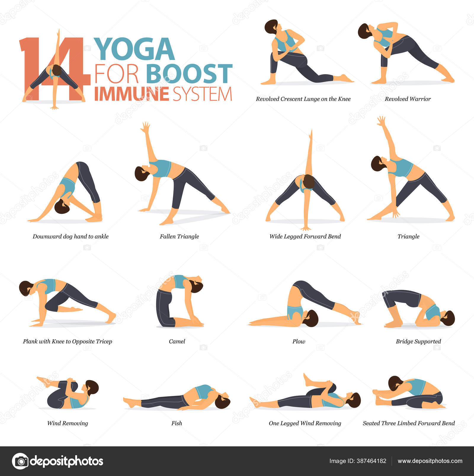 Infographic Tutorial Illustrator Beginners Yoga
