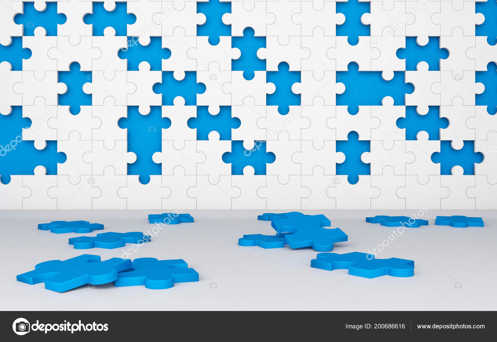 Incomplete Jigsaw Puzzle