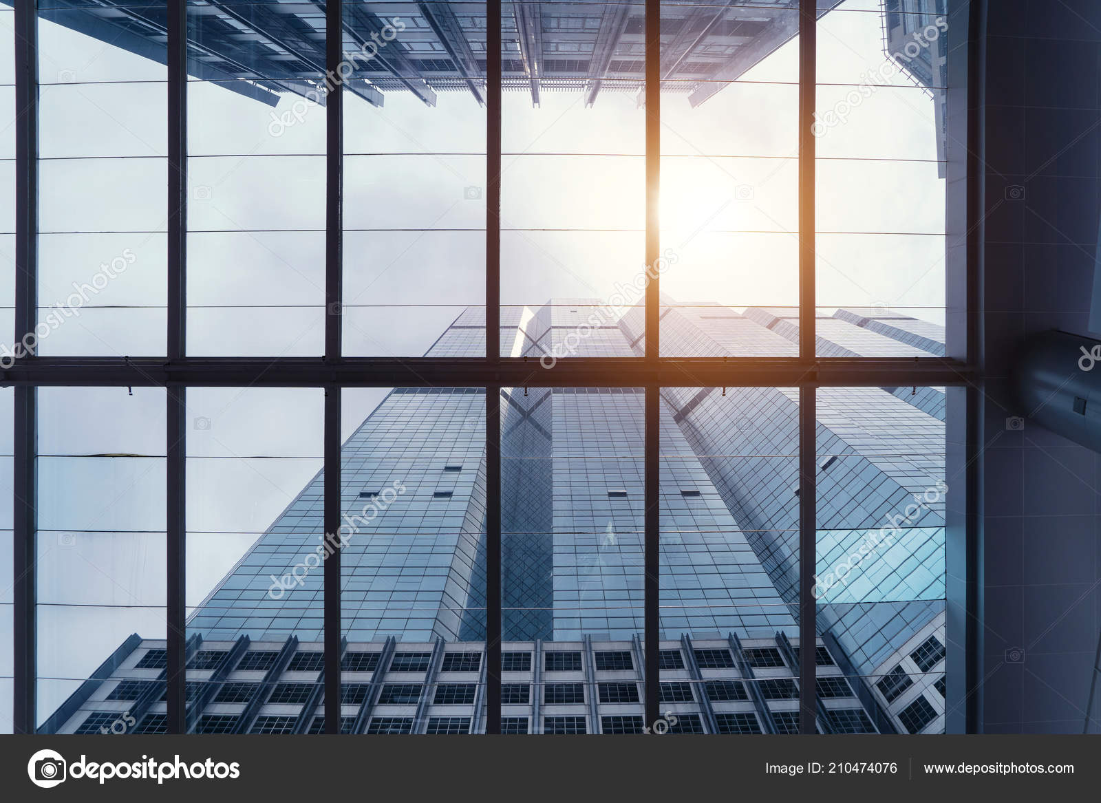 Office Building Windows Glass Architecture Facade Design — Stock Photo ...