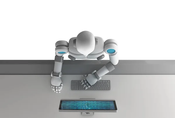 Robotic typing Stock Photos, Royalty Free Robotic typing Images ...