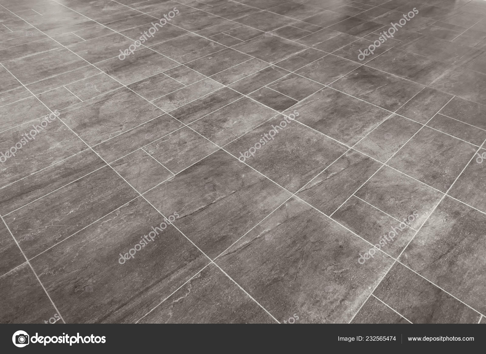 Gray Marble Rectangular Tiles Flooring Pattern Surface Texture Close ...