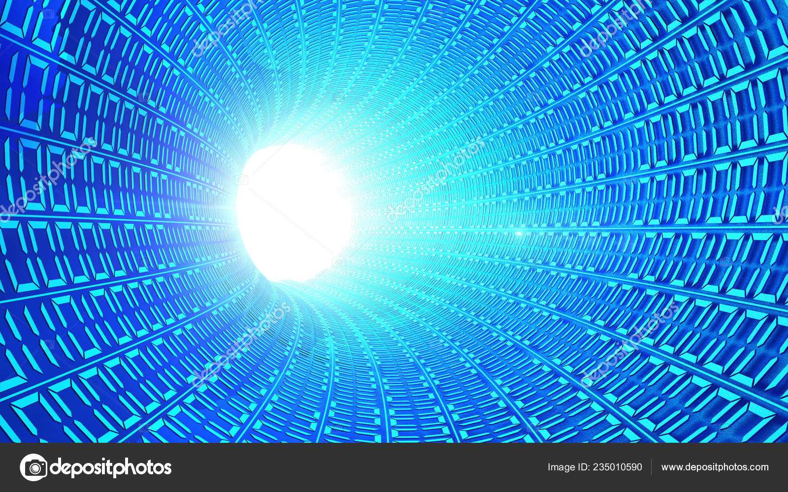 Binary Code Numbers Blue Abstract Speed Motion Highway Tunnel Light Stock Photo by ©tampatra ...