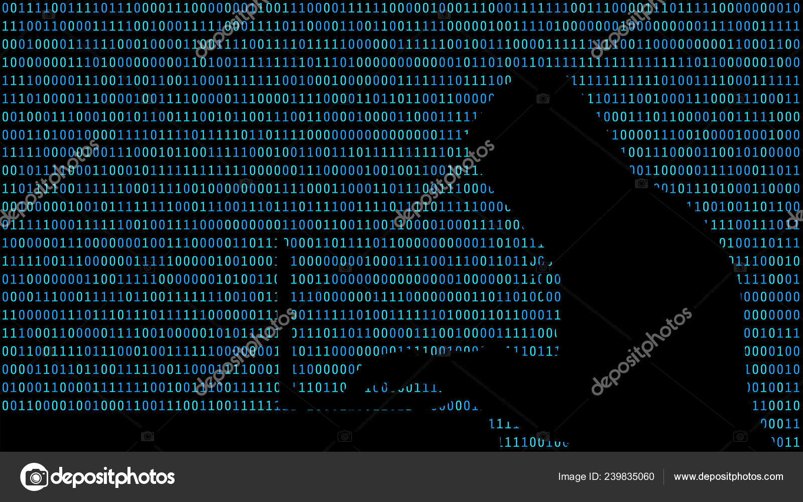 Hacker Typing Laptop Binary Numbers Computer Screen Monitor Background Matrix — Stock Photo ...