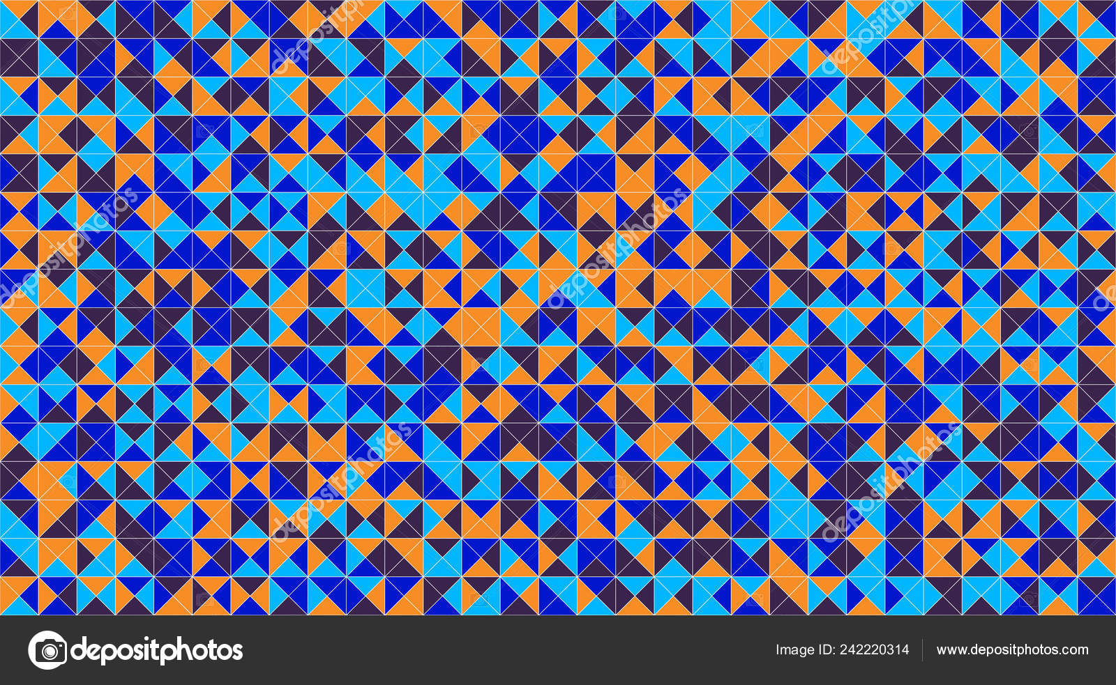 Mosaic Triangle Tiles Flooring Wall Decoration Wallpaper Architecture ...