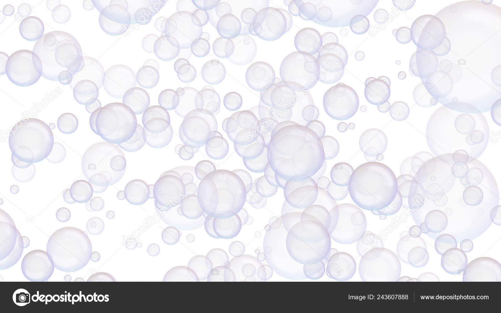 Soap Bubble White Background