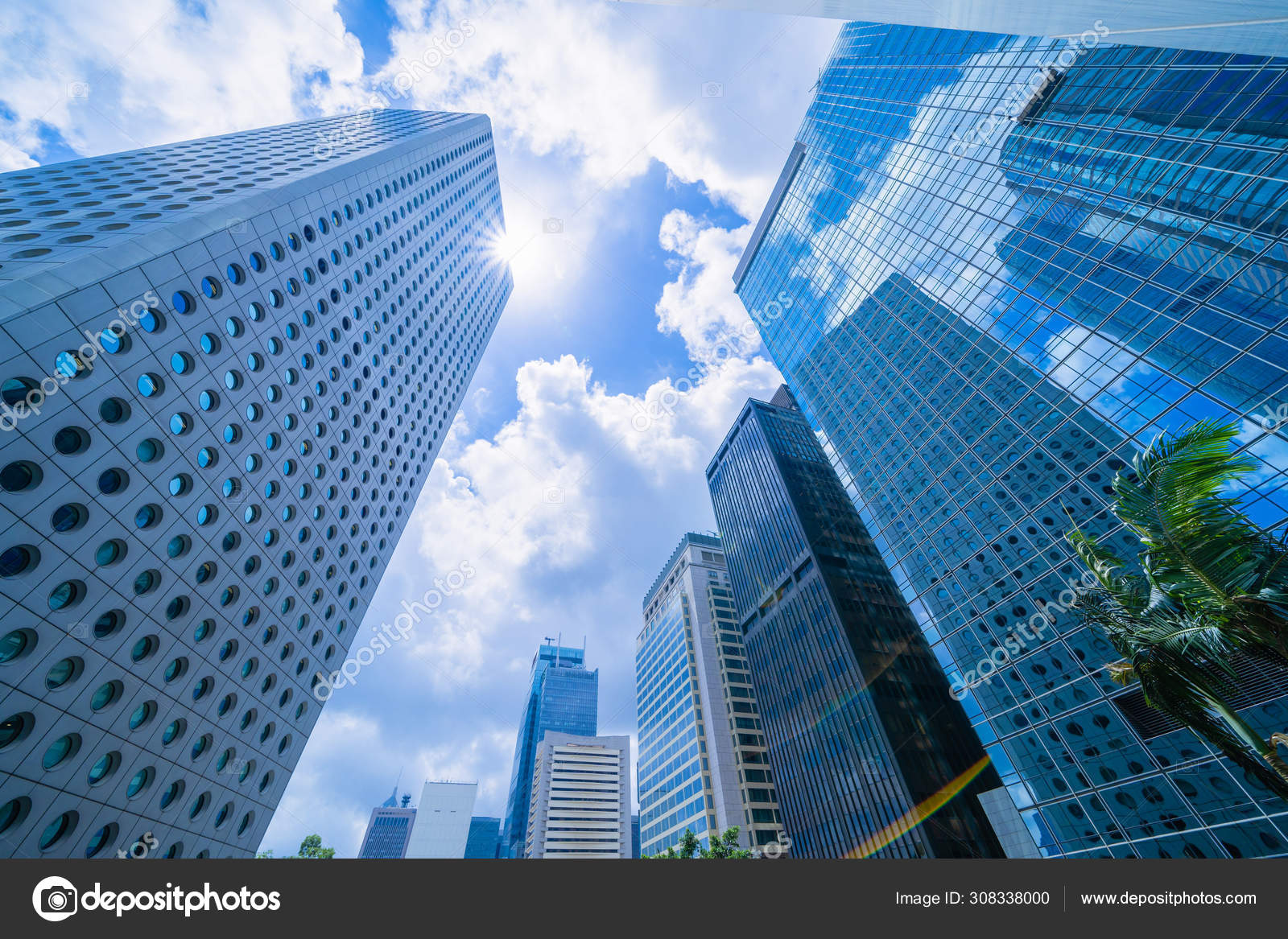 Skyscraper Looking Up