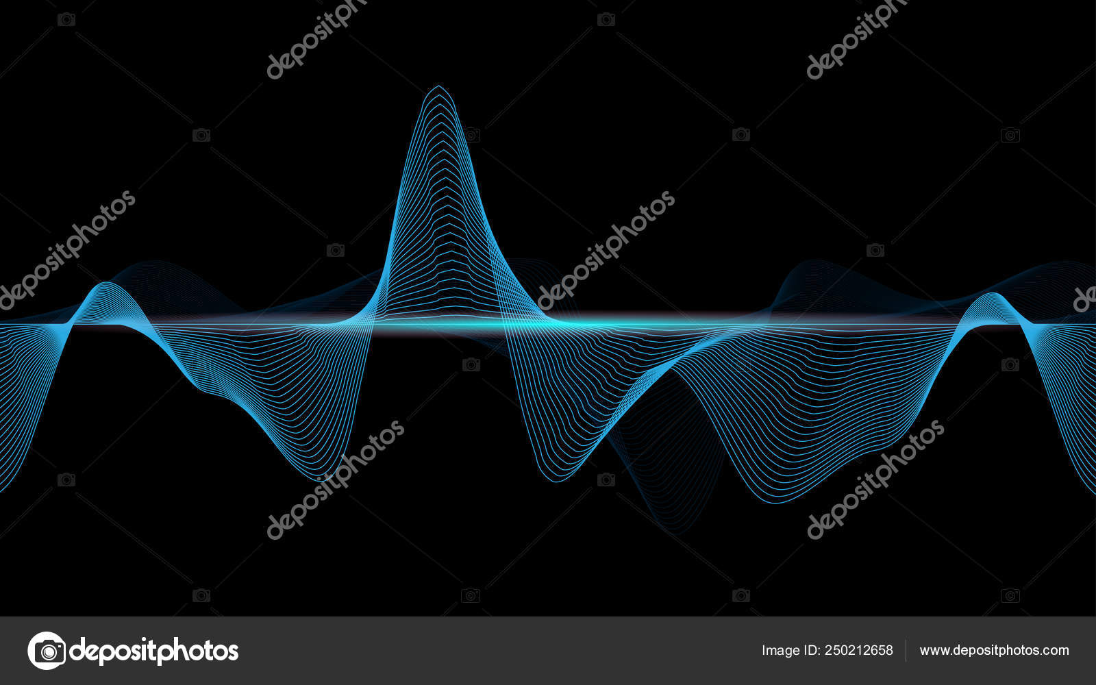 Line soundwave abstract background Stock Vector Image by ©life_killer ...