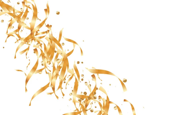 Gold Confetti Background. Stock Vector by ©ExoticVector 202328696
