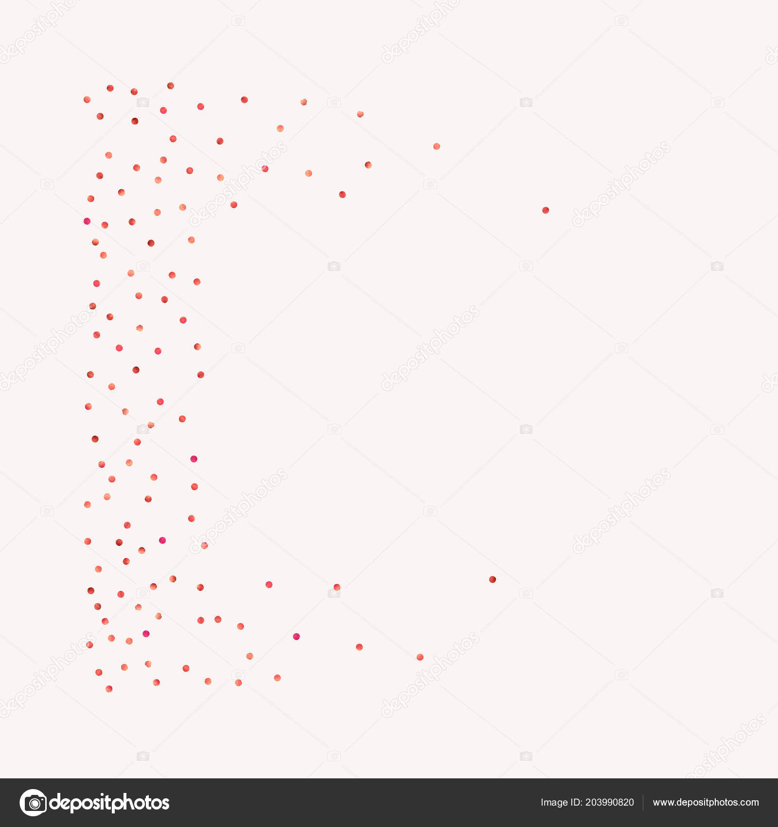 Red confetti background. Stock Vector by ©ExoticVector 203990820