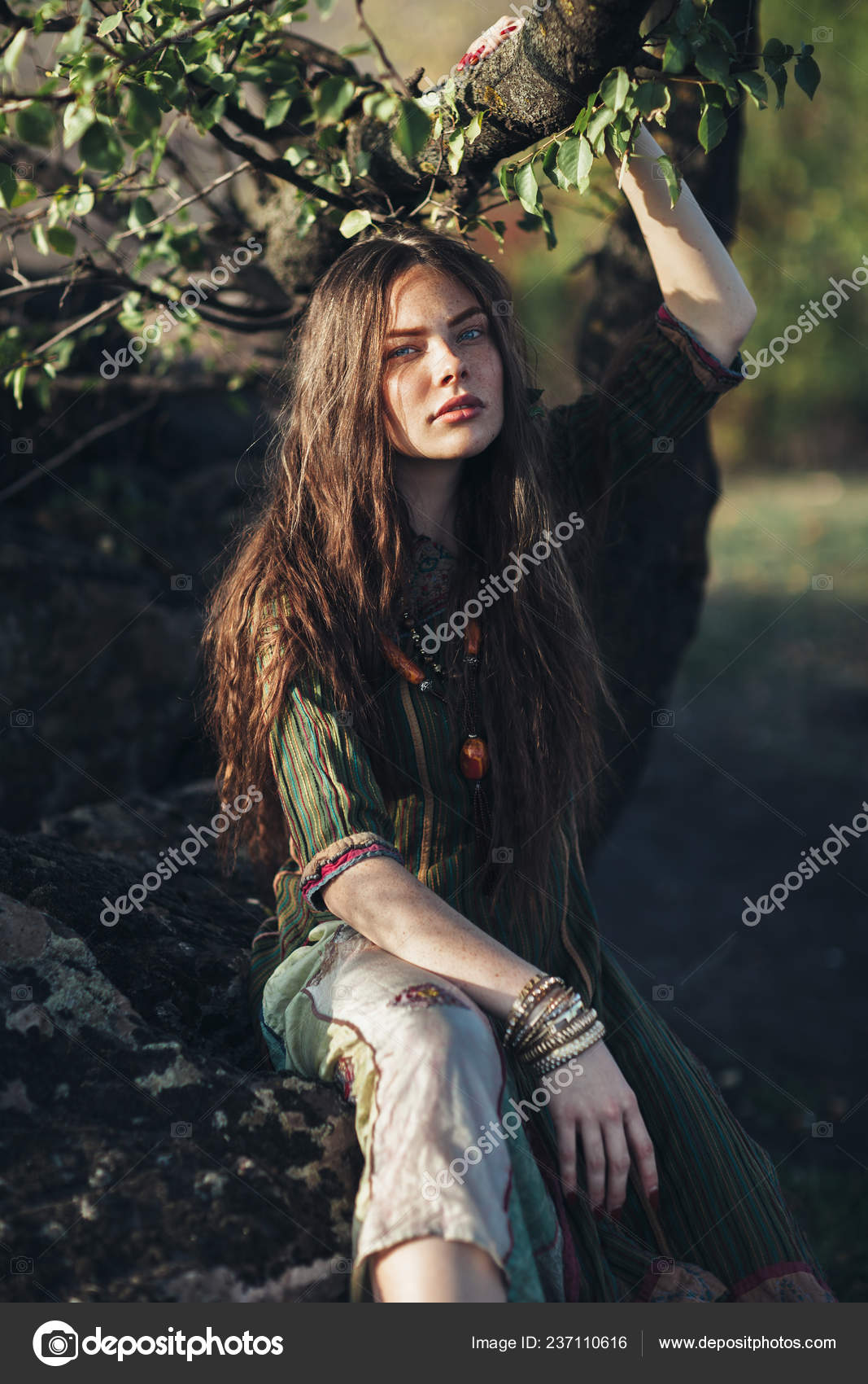 Beautiful Hippie Women