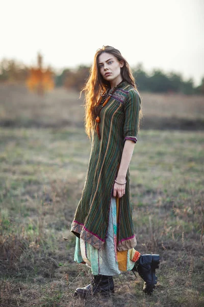 Boho girl Stock Photos, Royalty Free Boho girl Images | Depositphotos