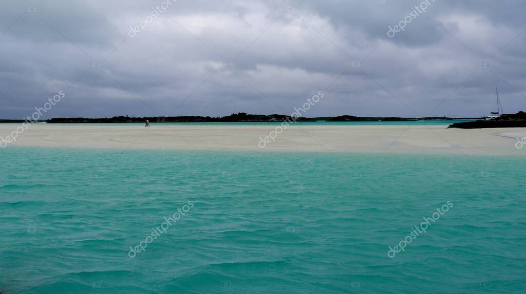 El Sand Bar, una de las atracciones más populares de Exumas en las ...