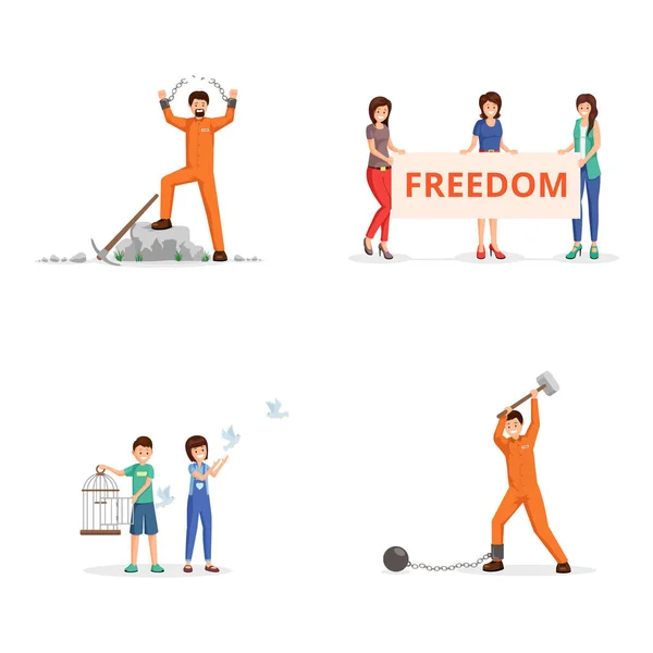 306 Freedom chains Vector Images | Depositphotos