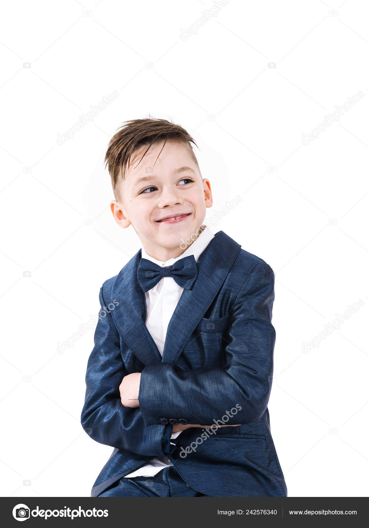 Smart Boy In Suit