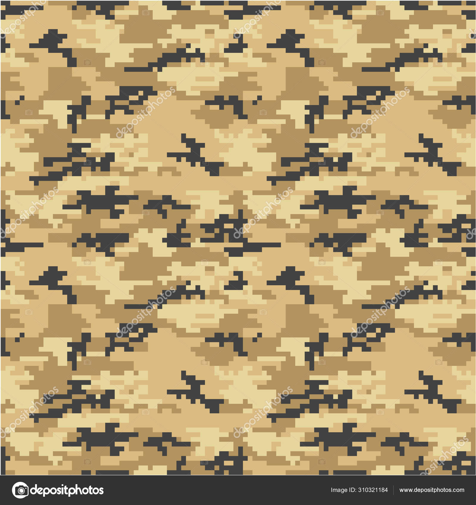 Army Desert Camo Pattern
