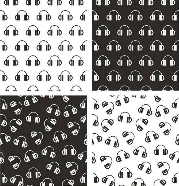 Headphone pattern Vector Art Stock Images | Depositphotos
