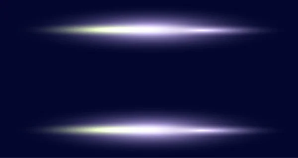 Blue Glowing light effects on blue background. Optical flare objects ...