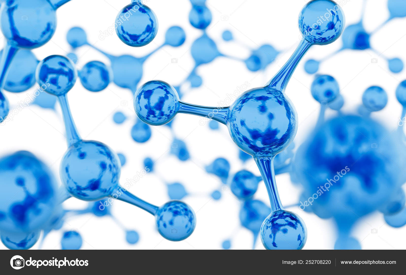 Abstract molecules design. Atoms. Abstract background for chemistry ...