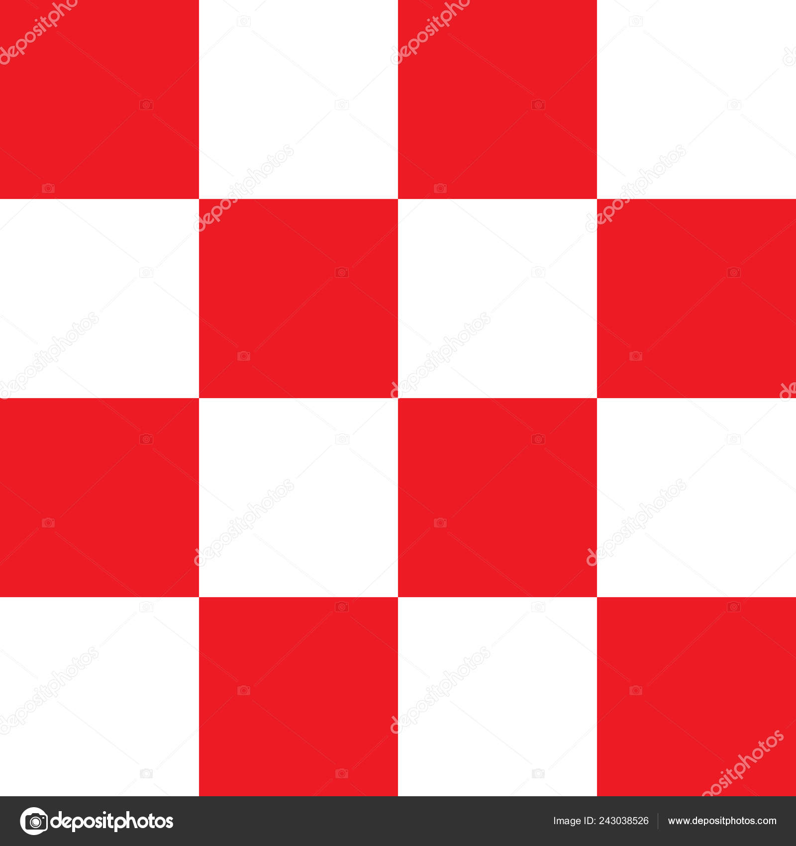 Red And White Pattern