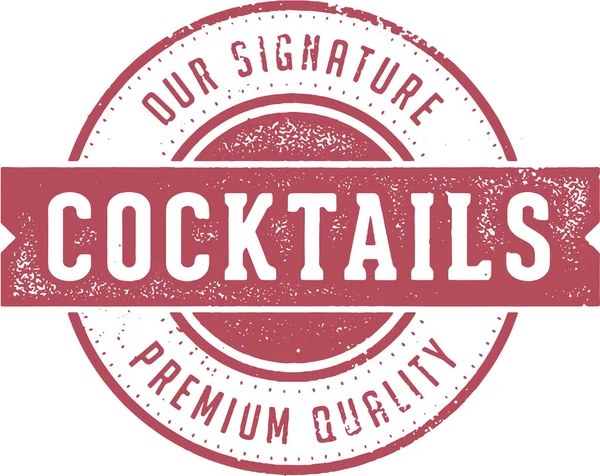 Cocktail Bar Stamp Sign Stock Vector Image by ©daveh900 #42847661