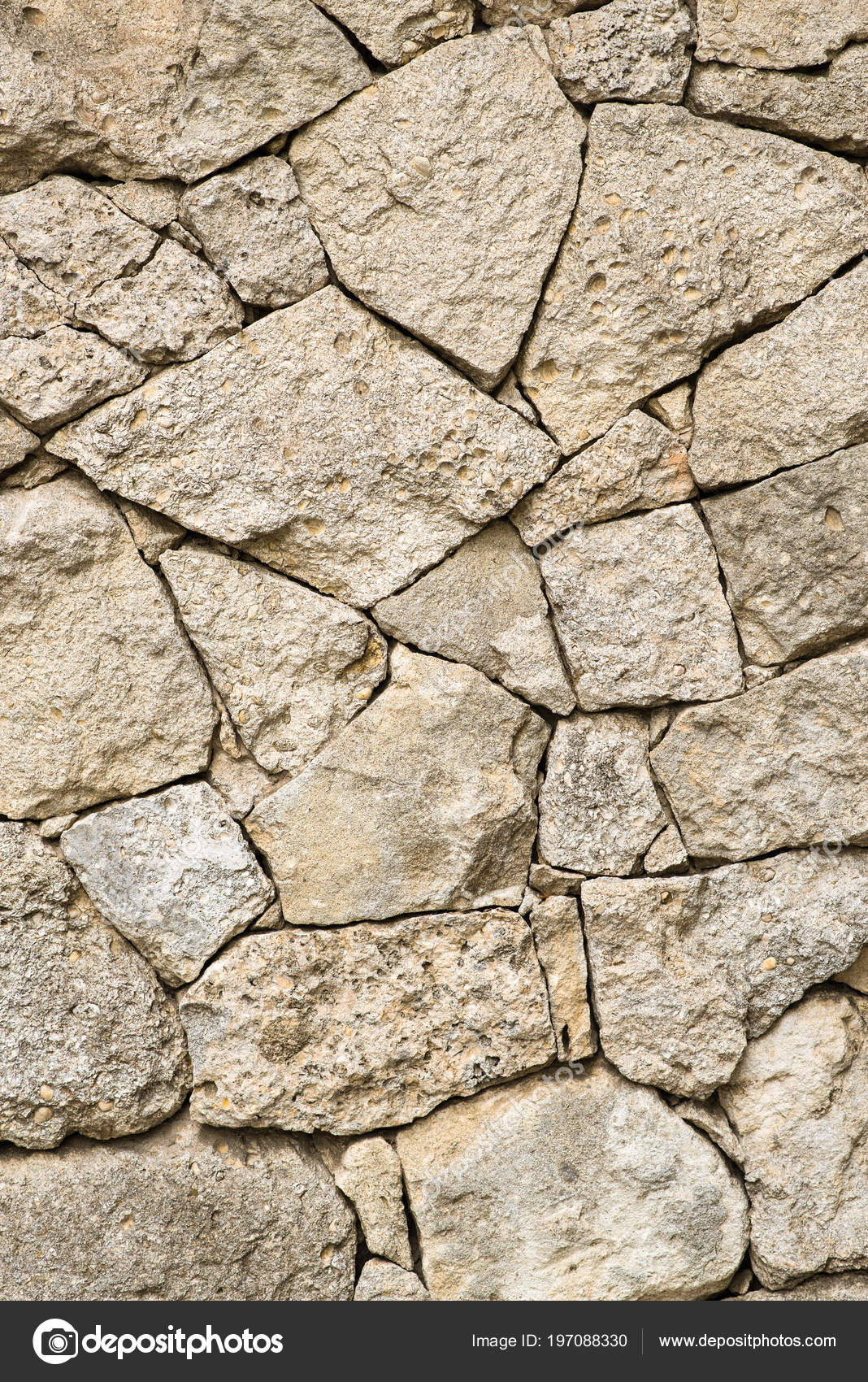 Stone Wall Stone Texture Brown Color Big Size Natural Background Stock ...