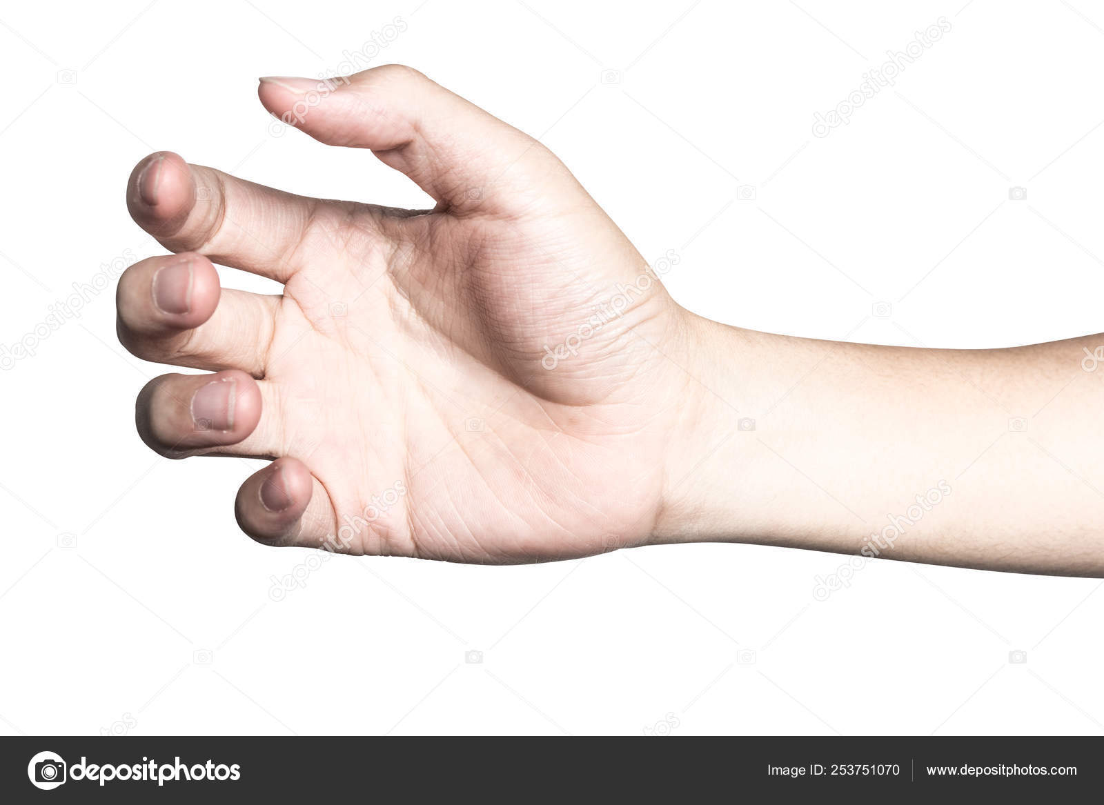 Hand Holding Something