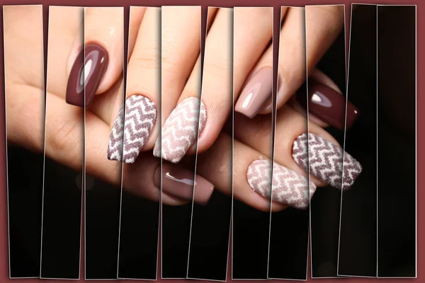 Nail collage Stock Photos, Royalty Free Nail collage Images | Depositphotos