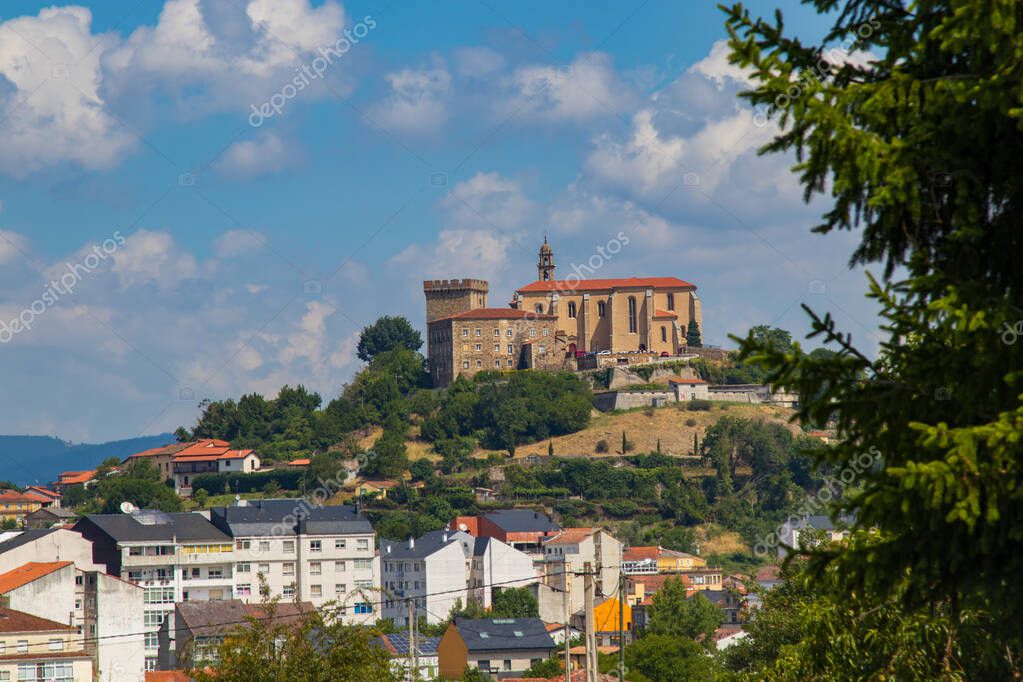 conjunto monumental de San Vicente del Pino, en monforte de lemos, lugo ...