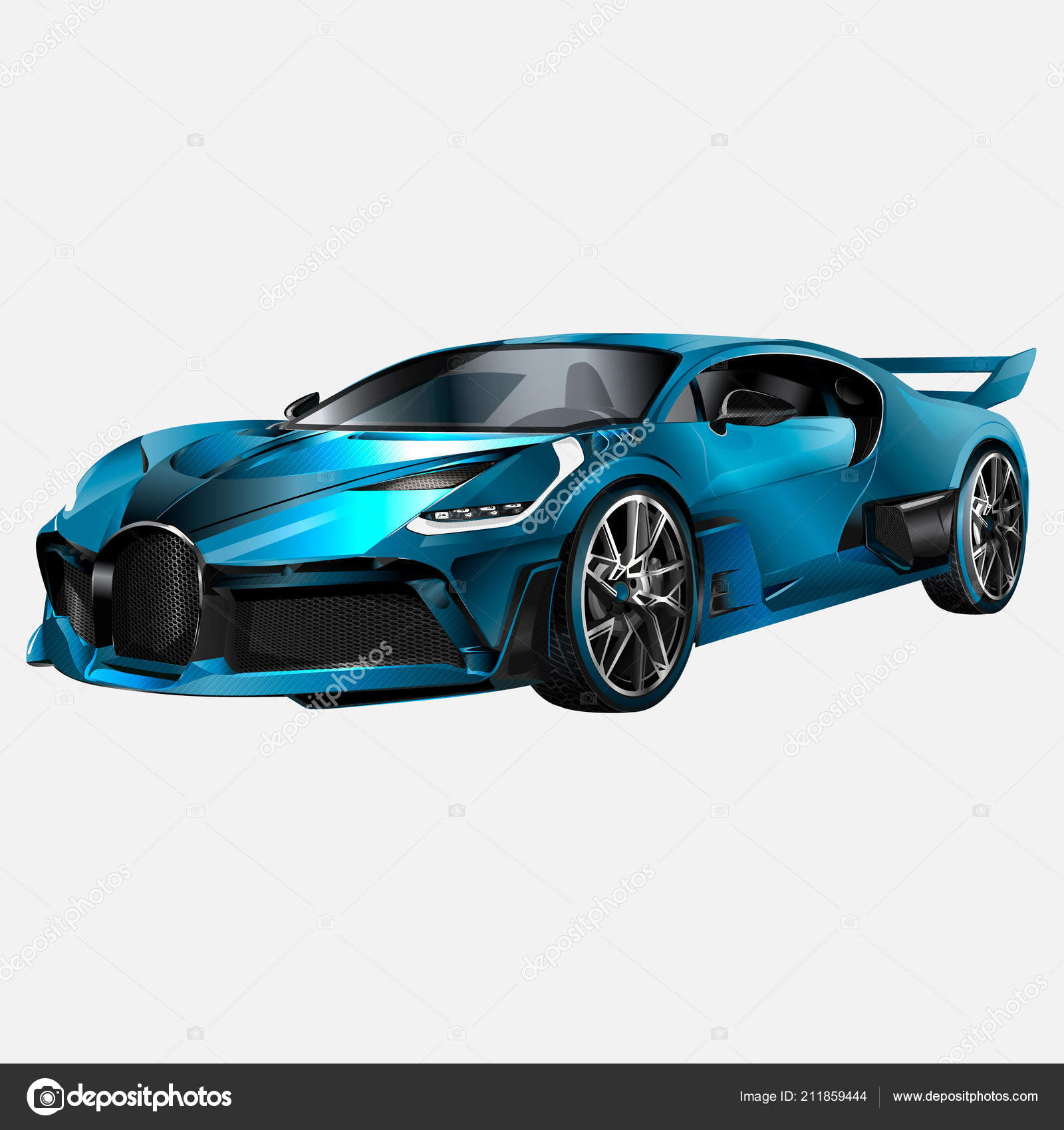 Super Car Design Concept Unique Modern Realistic Art Generic Luxury ...