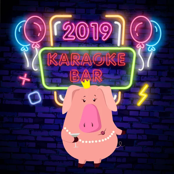 Stand Comedy Show Neon Sign Neon Logo Bright Luminous Banner Stock ...