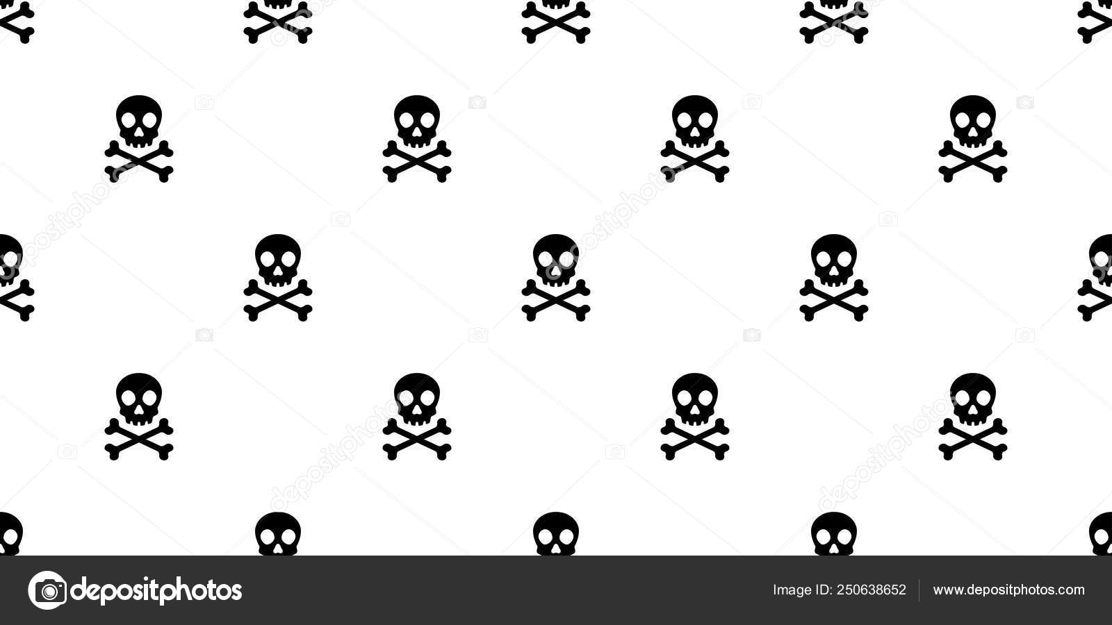 Skull And Crossbones Pattern
