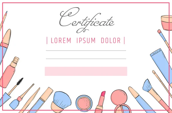 Makeup Certification Template | Saubhaya Makeup