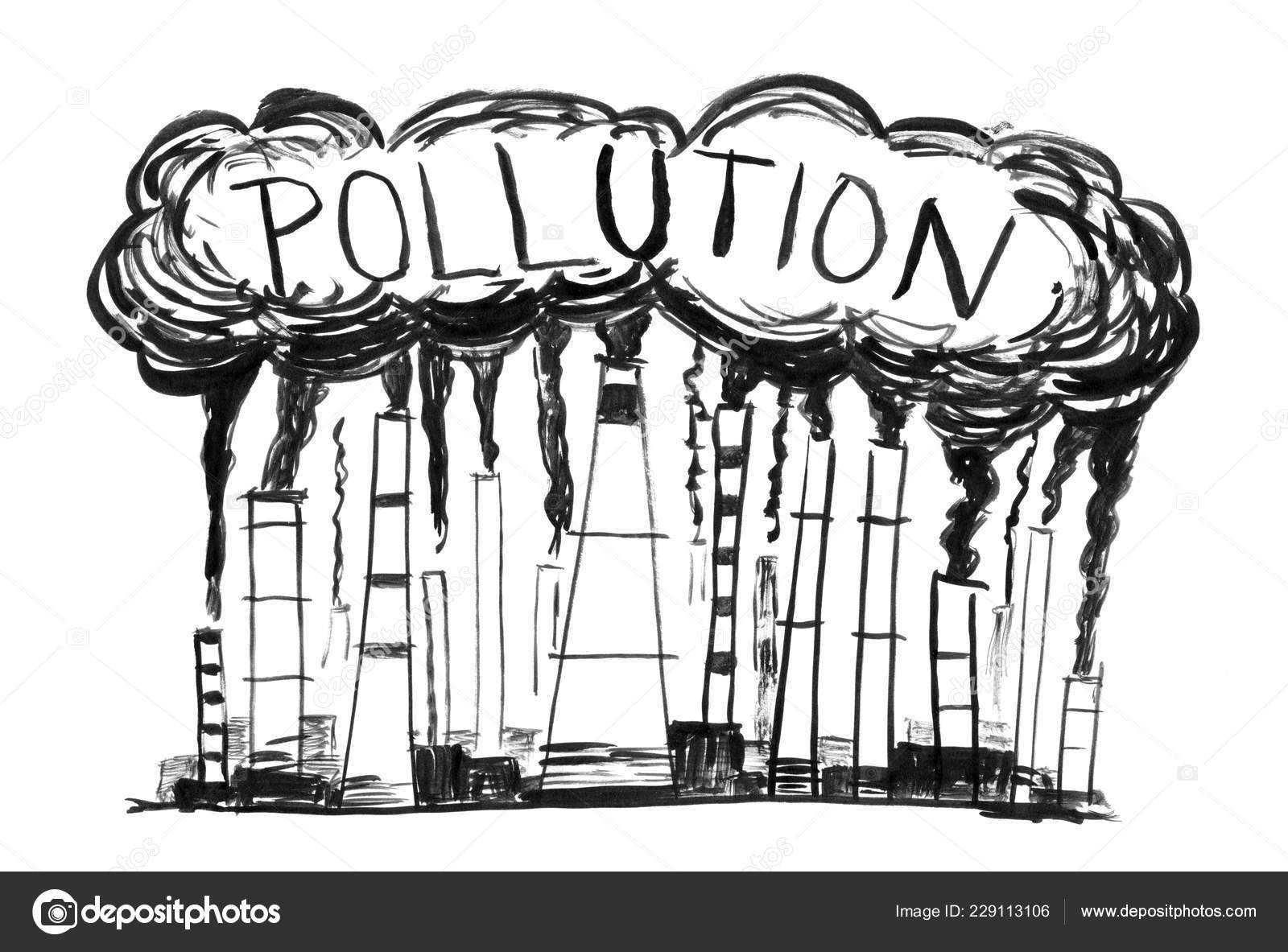 Air Pollution Drawing