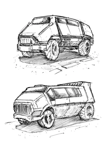 Sketchy van Stock Photos, Royalty Free Sketchy van Images | Depositphotos