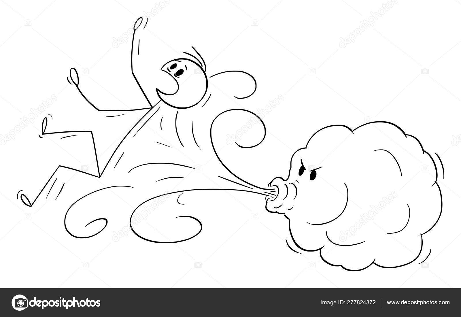 Imágenes De Dibujos Animados De Viento