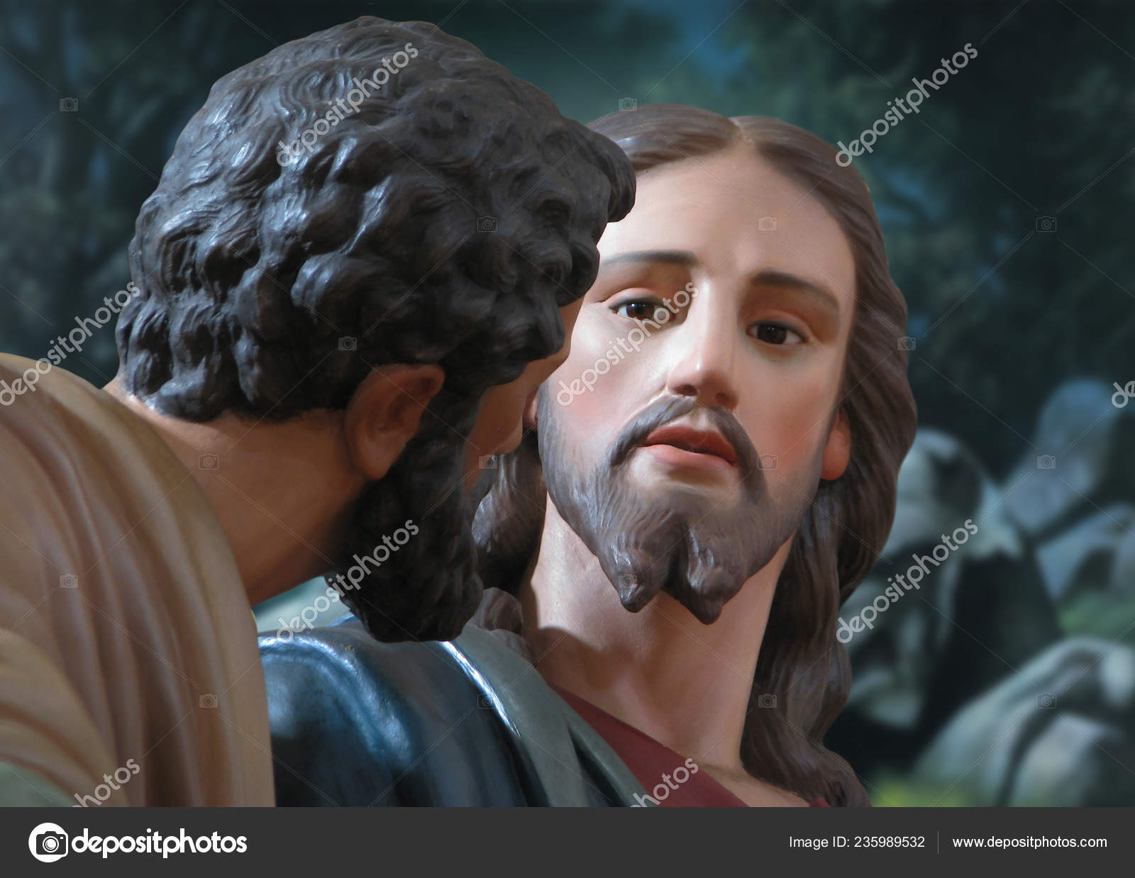 Betrayal Jesus Judas — Stock Photo © Fajjenzu #235989532