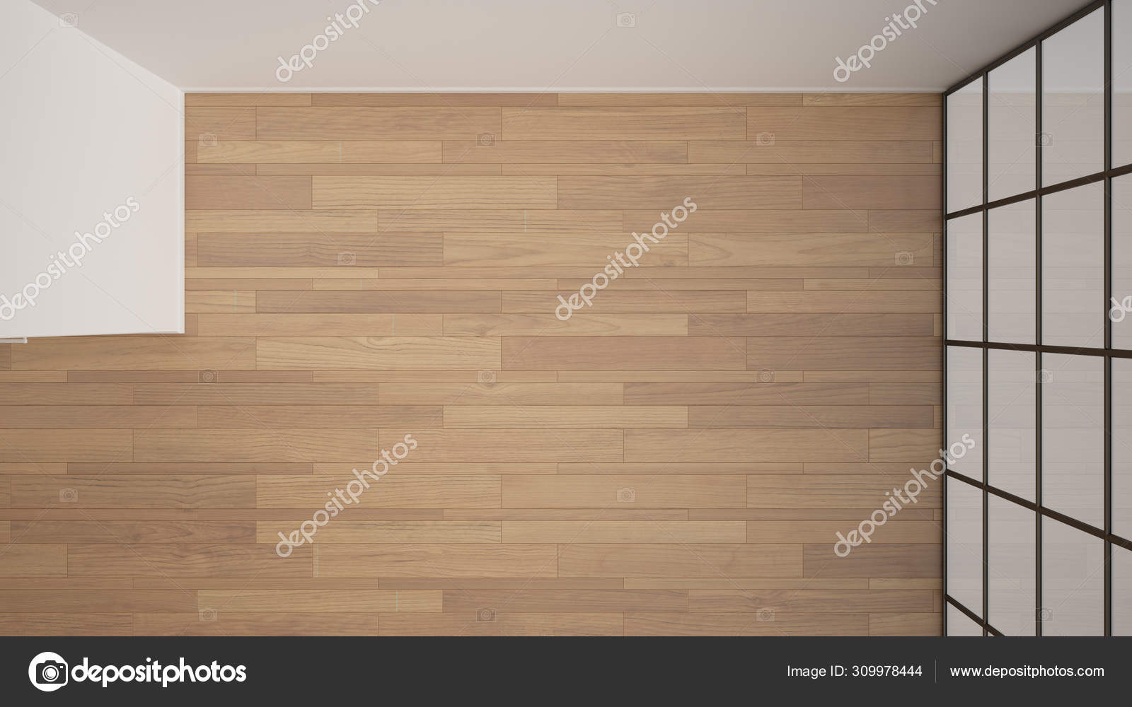 Architect Top View Empty Room Empty Room Interior Design, Open Space