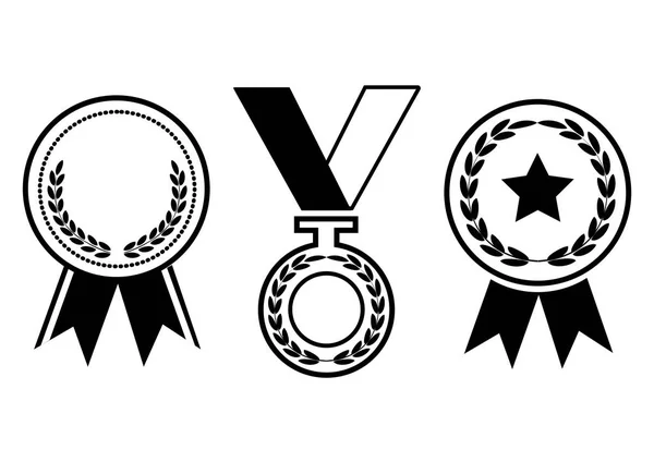 Golden Award Medal Red Ribbon Vector Illustration Stock Vector Image by ...