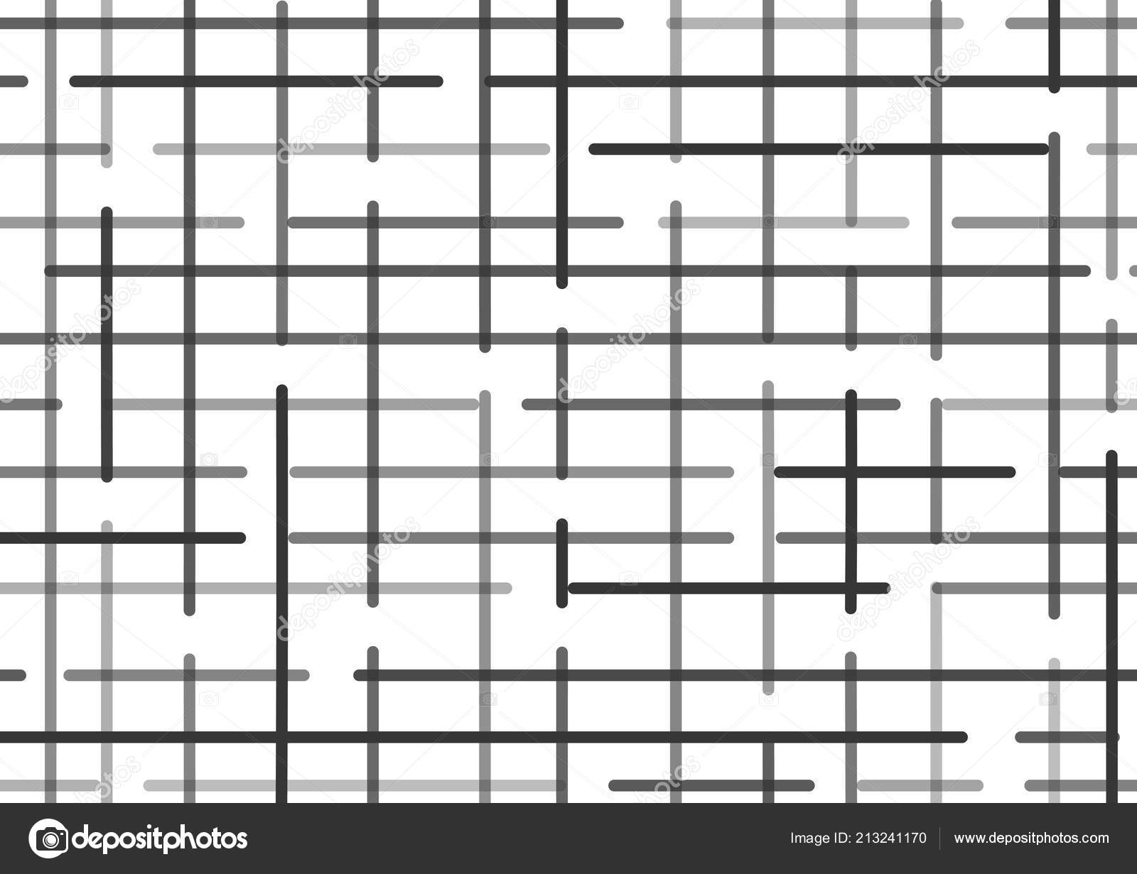 Checkered Background Black Lines Vector Illustration Stock Vector Image ...