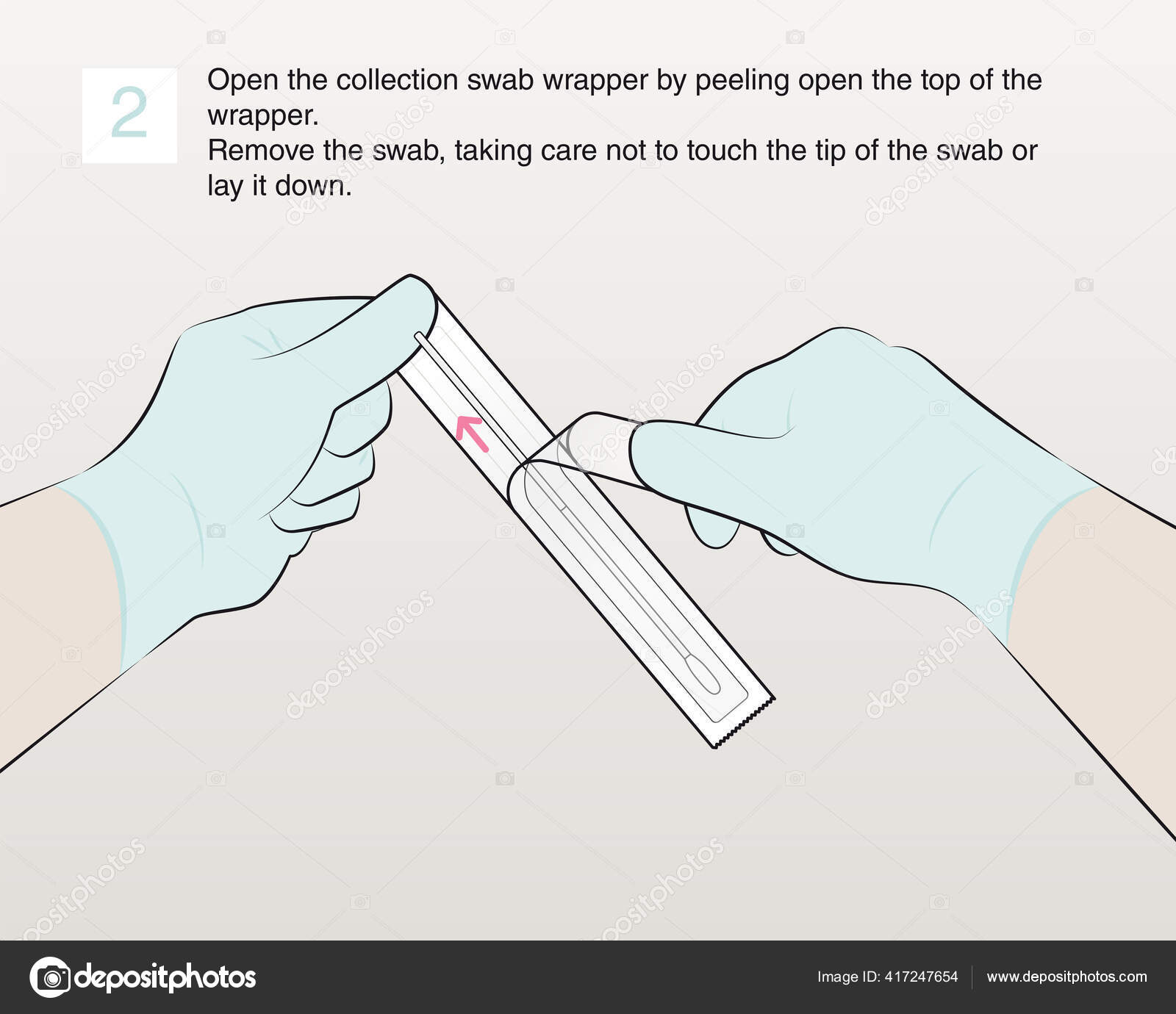 Hand Touch Cartoon Blood
